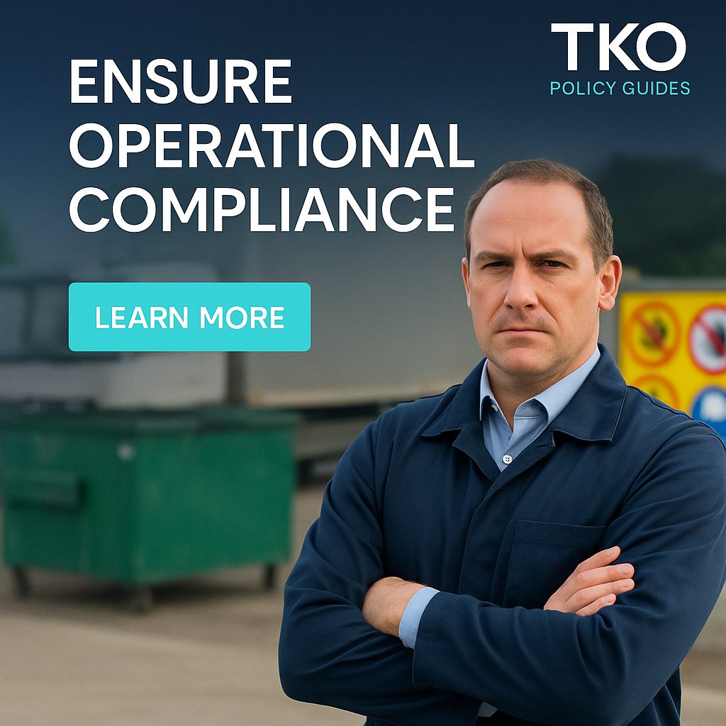 Document or Pay: The Waste Operator’s Compliance Wake‑Up Call | TKO ...
